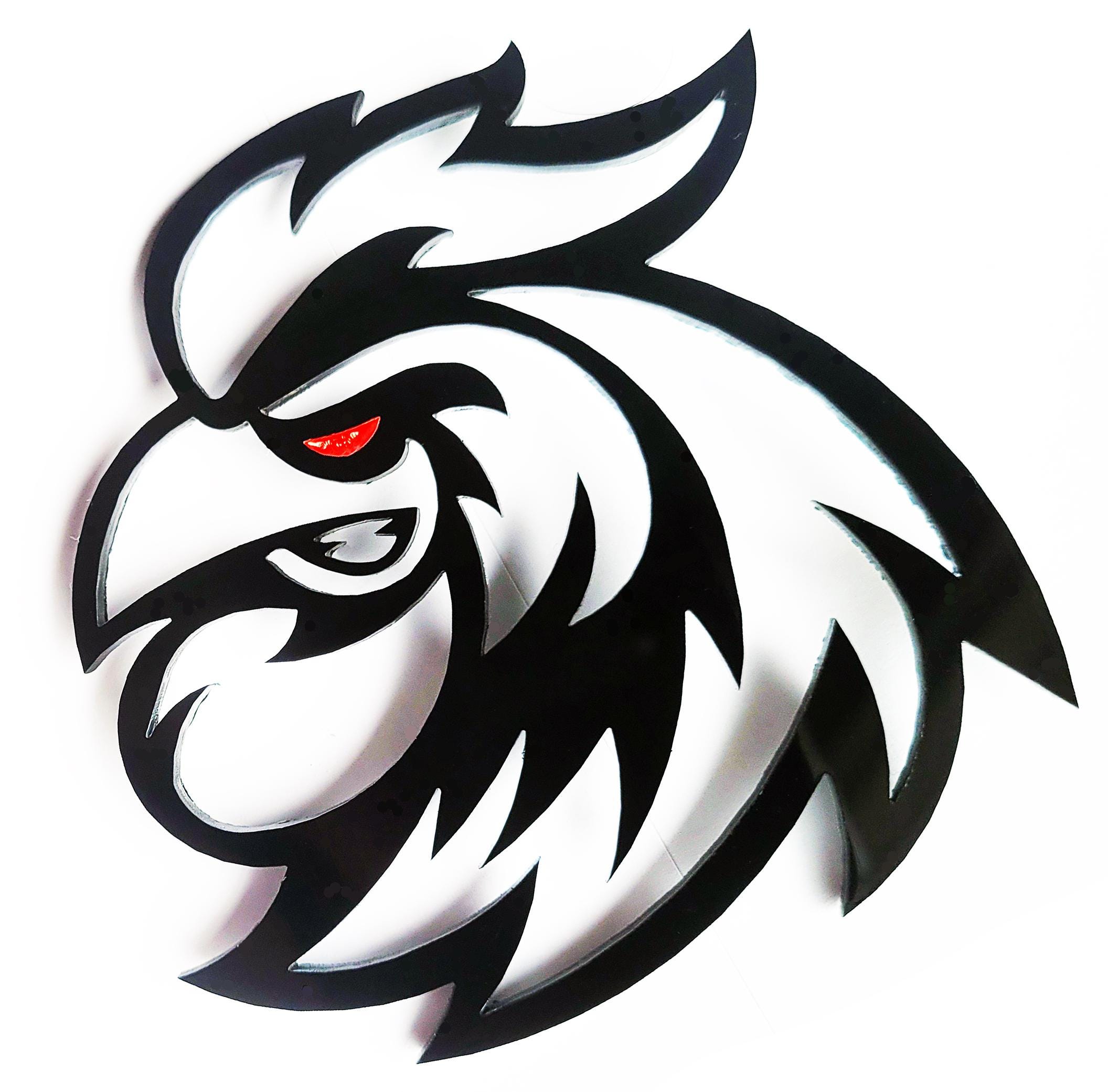 2x Chicken Hen Rooster Redeye Badge Logo Emblem for Car Auto Fender ...