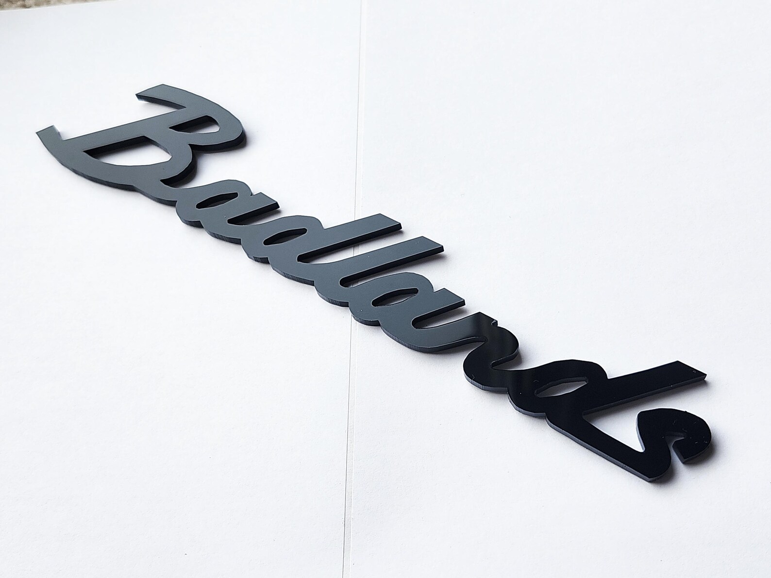 2x Fender Tailgate Badlands Emblem Badge Classic Script Logo for Ford ...