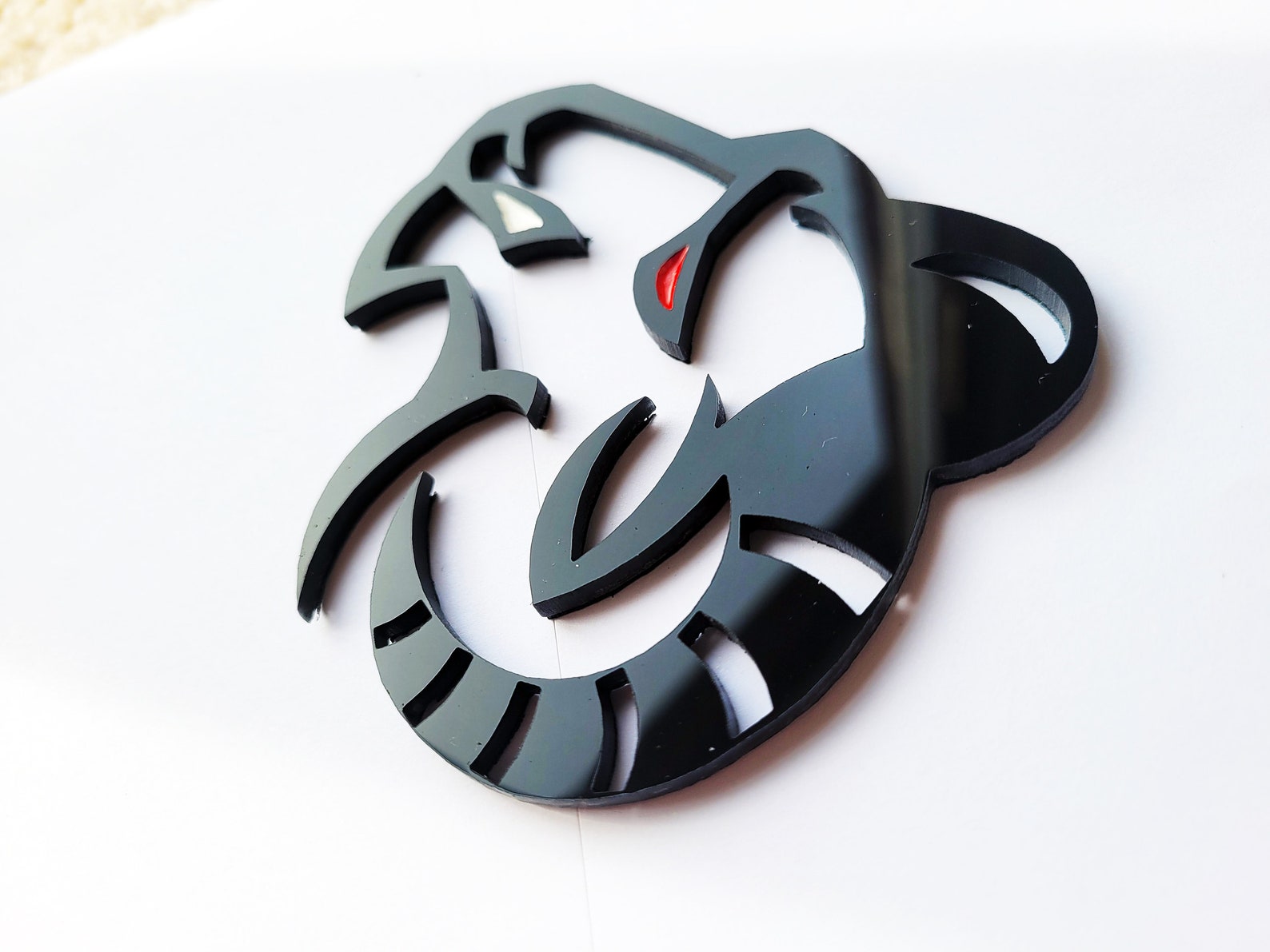 2X Demon Ram Hellram Redeye Emblem Badge for Dodge RAM 1500 2500 TRX ...