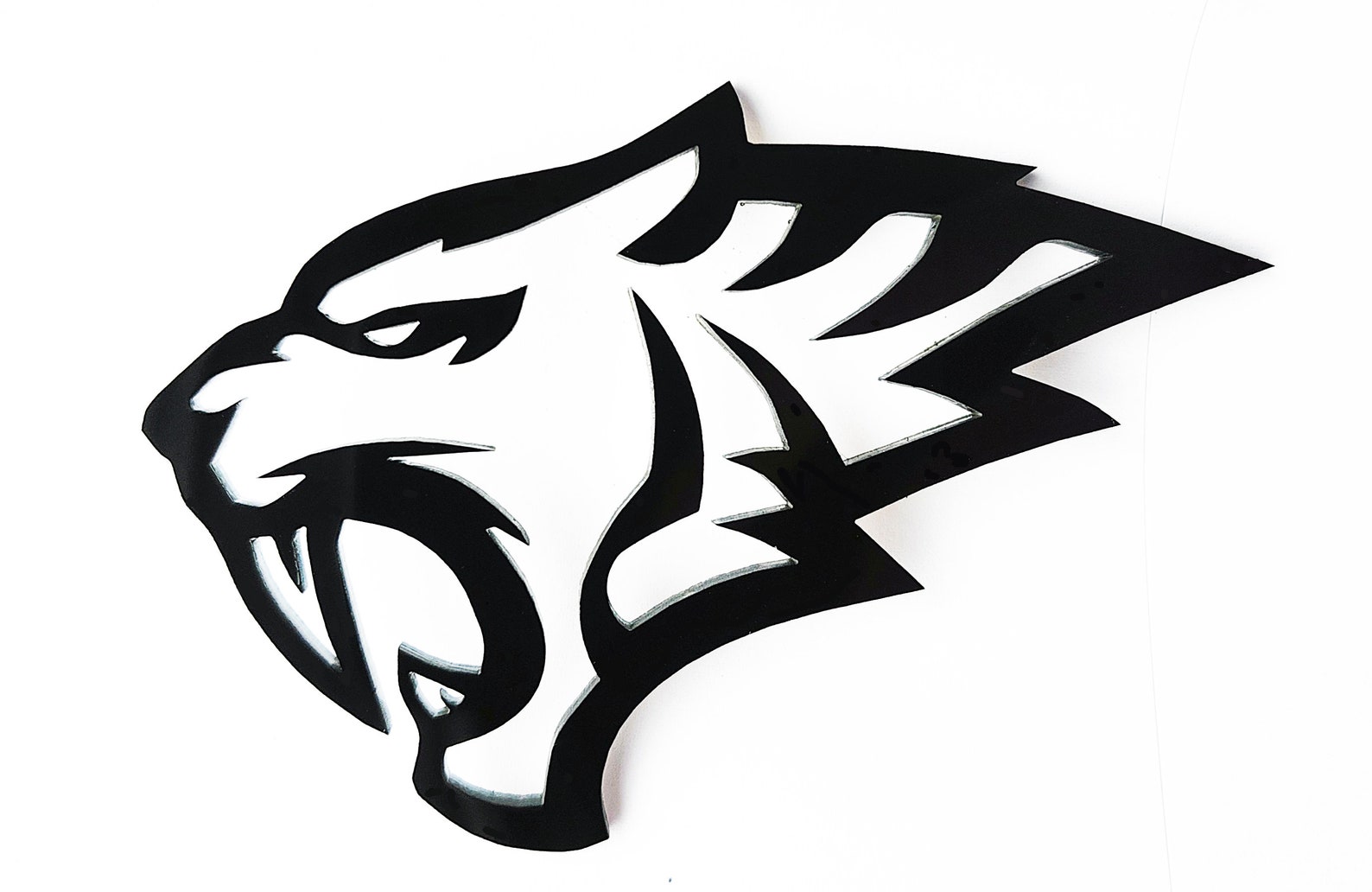 2x Tiger Lion Cat Custom Fender Emblem Badges for Car Auto Truck Pickup ...