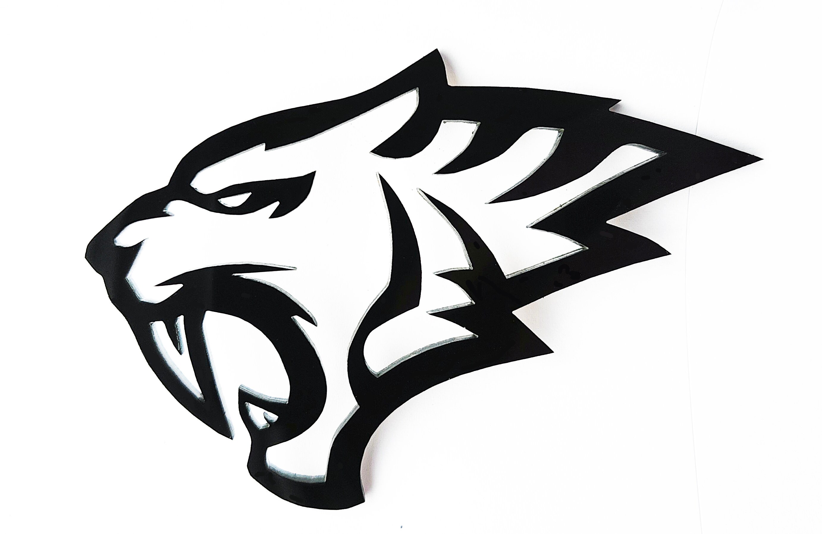 2x Tiger Lion Cat Custom Fender Emblem Badges for Car Auto Truck Pickup ...