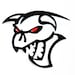 2x Demoncat Ghoul Redeye Logo Emblem Badge for Challenger Charger ...