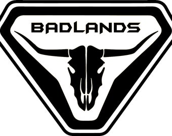 Ford Bronco Sport Badlands Side Emblem Overlay Decal - Etsy