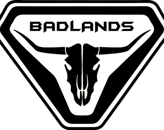 Ford Bronco Sport Badlands Side Emblem Overlay Decal - Etsy