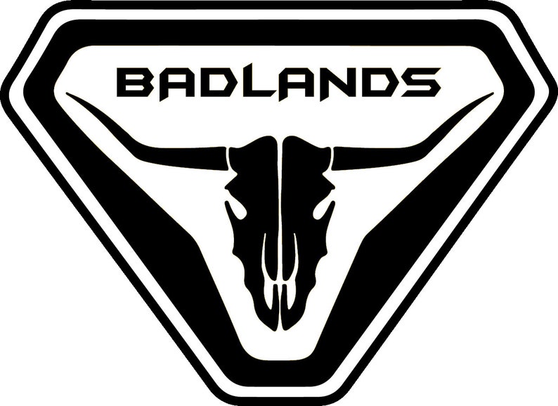 Fender Badlands Logo Sport SUV Vinyl Decal / Sticker for Ford Bronco - Etsy