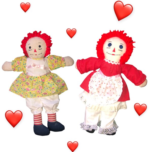 Raggedy Ann Dolls Handmade - Etsy
