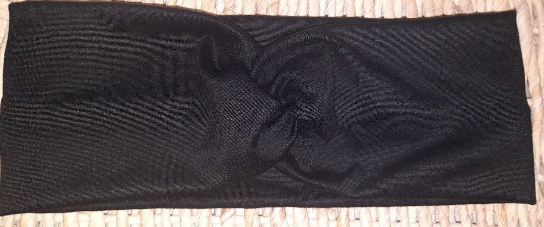 Black Cochlear Implant Twist Headband - Etsy