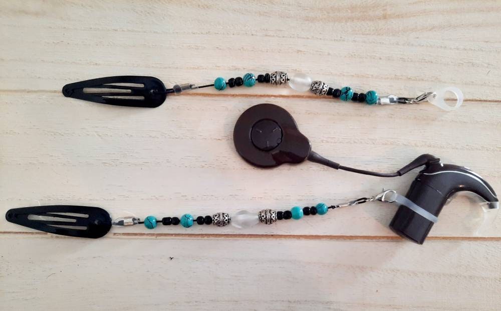 Cochlear Implant/ Hearing Aid Anti-lost Hair Clip - Etsy