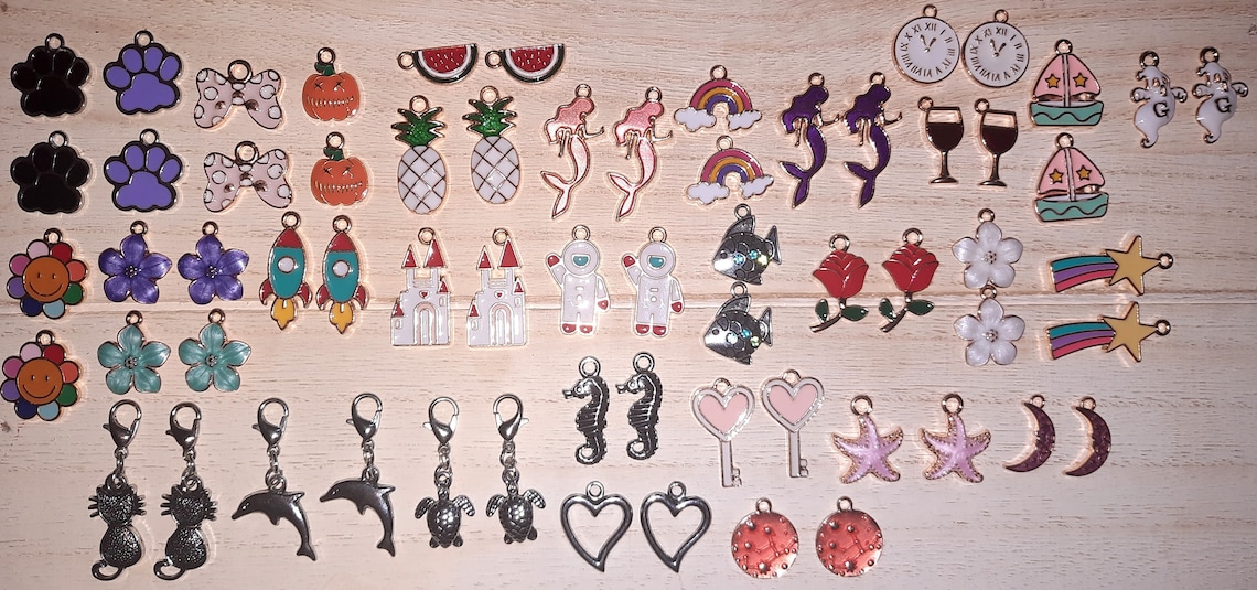 Black & Pink Cochlear Implant/ Hearing Aid Anti-lost Hairclips - Etsy