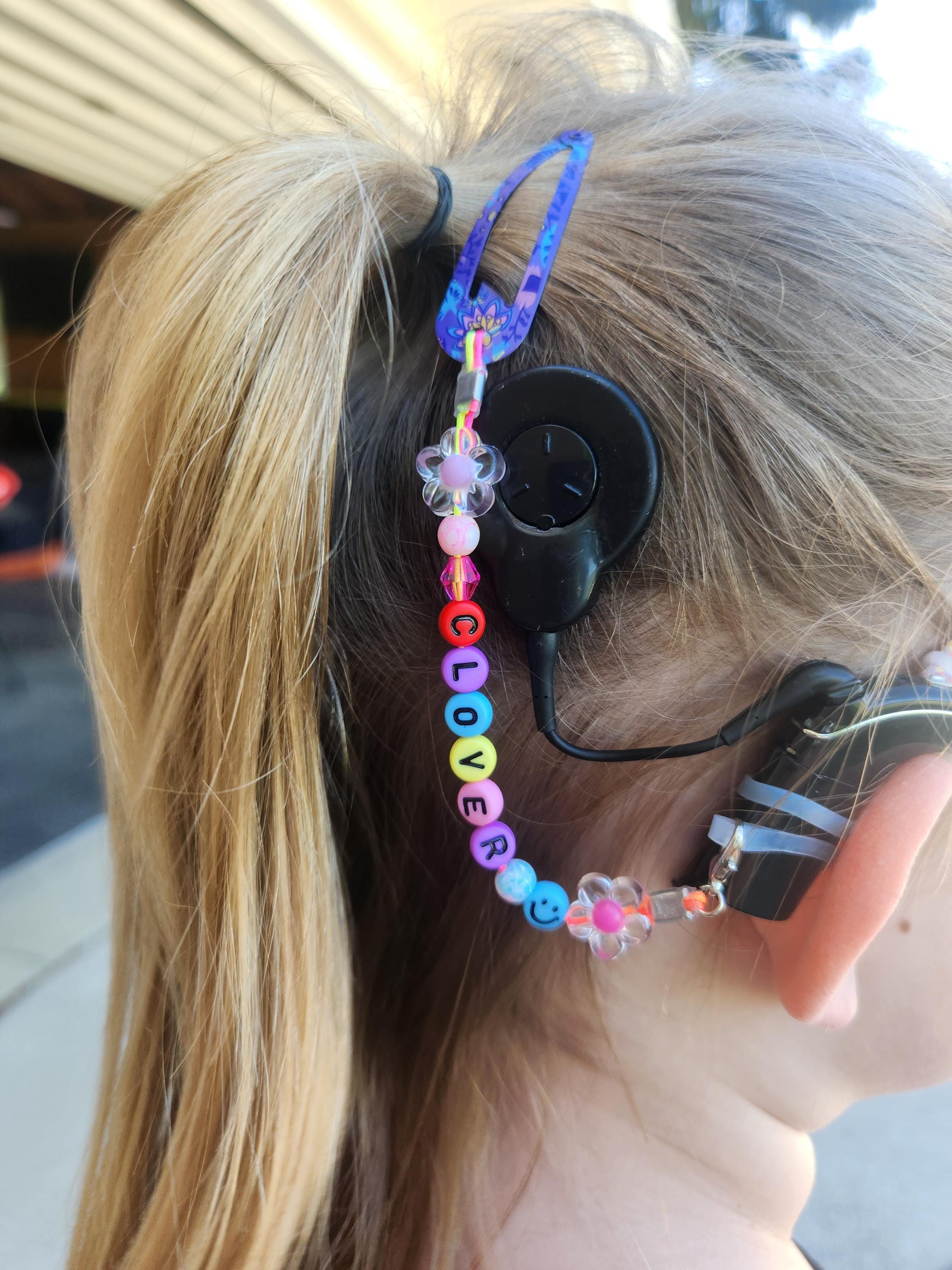 Cochlear Implant/ Hearing Aid Anti-lost Hairclips - Etsy