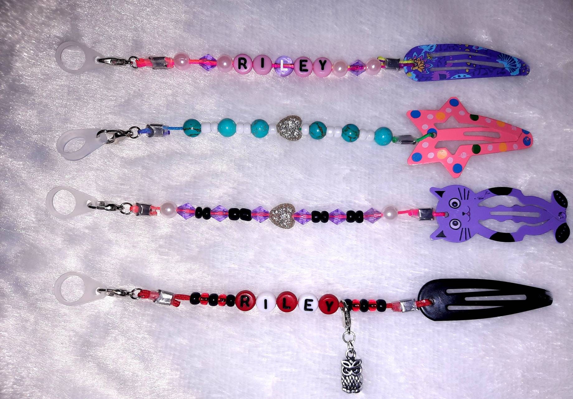 Cochlear Implant/ Hearing Aid Hairclips - Etsy