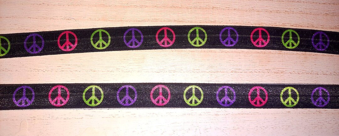 Peace Sign Cochlear Implant Headband - Etsy