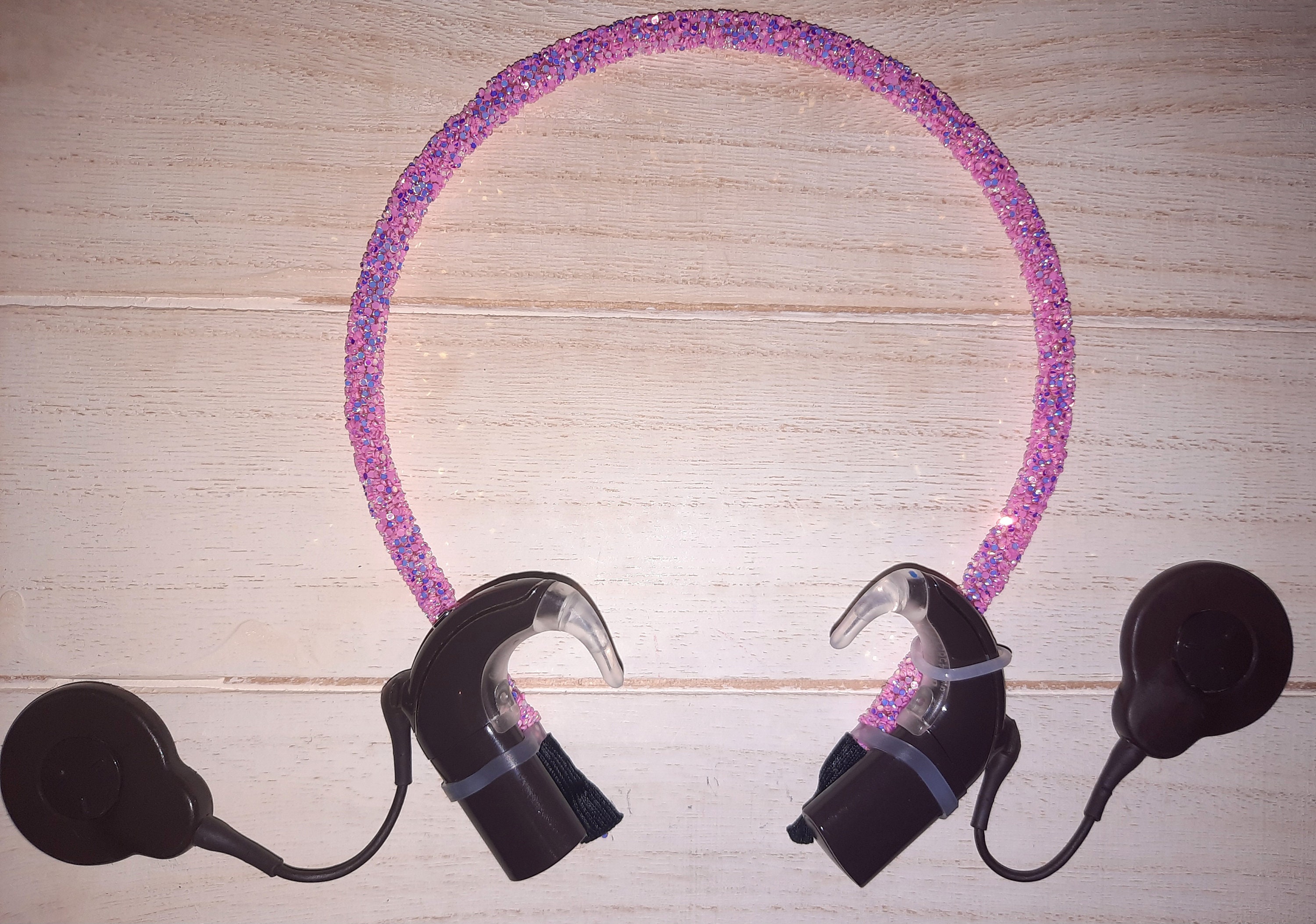Glitter Cochlear Implant Headband - Etsy