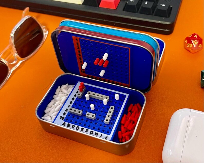 Altoids Tin Travel Game Set | 7 Pocket-sized Mini Games - Etsy