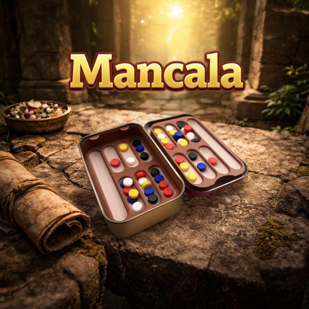 Travel Mancala Game Set - Mini Altoids Tin Games - Etsy