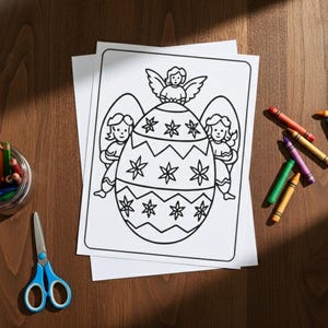 Religious Easter Coloring Pages Bundle #1 for Kids, 30 Pages - Instant ...