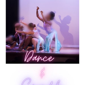 Dance and Sparkle Poster 18in X 24in- Great for College Dorms, Dance ...