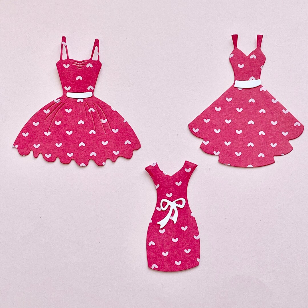 Cute Vintage Style Paper Die Cut Dresses Scrap Booking / Card Making /junk Journal - Etsy Australia