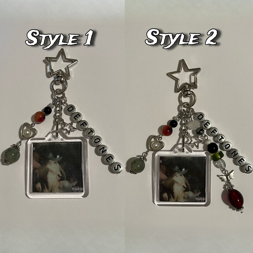DEFTONES saturday Night Wrist Beaded Album Keychain - Etsy