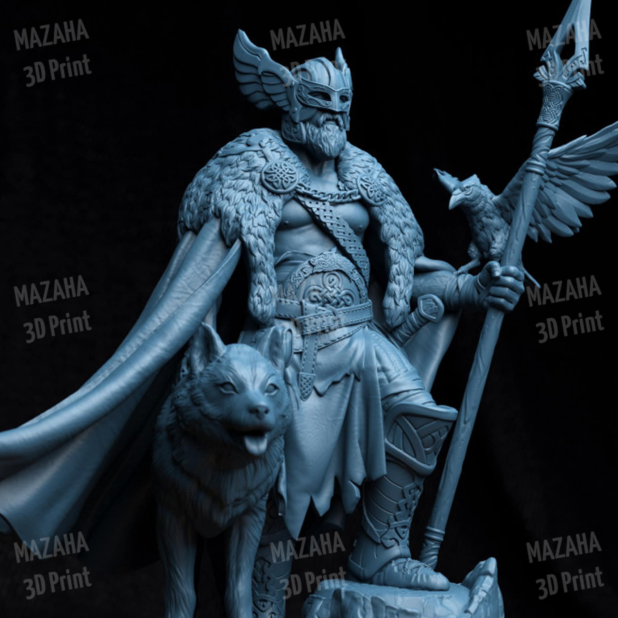 Odin Viking 3D Models To Print – BLGQMG