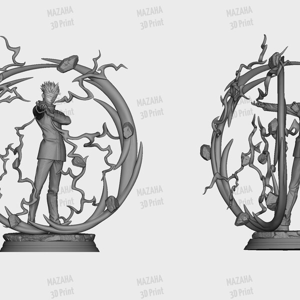 Gojo 3d Print File - Etsy