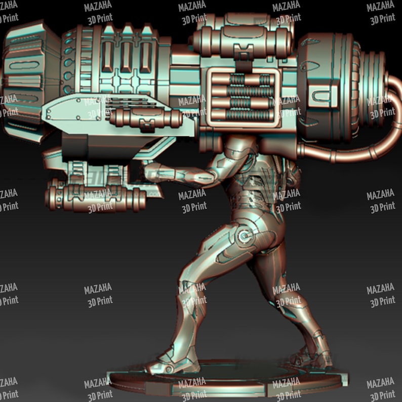 Iron Man MK7 Proton Cannon 3D Prints STL File - Etsy UK