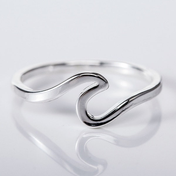 Wave Ring - Etsy