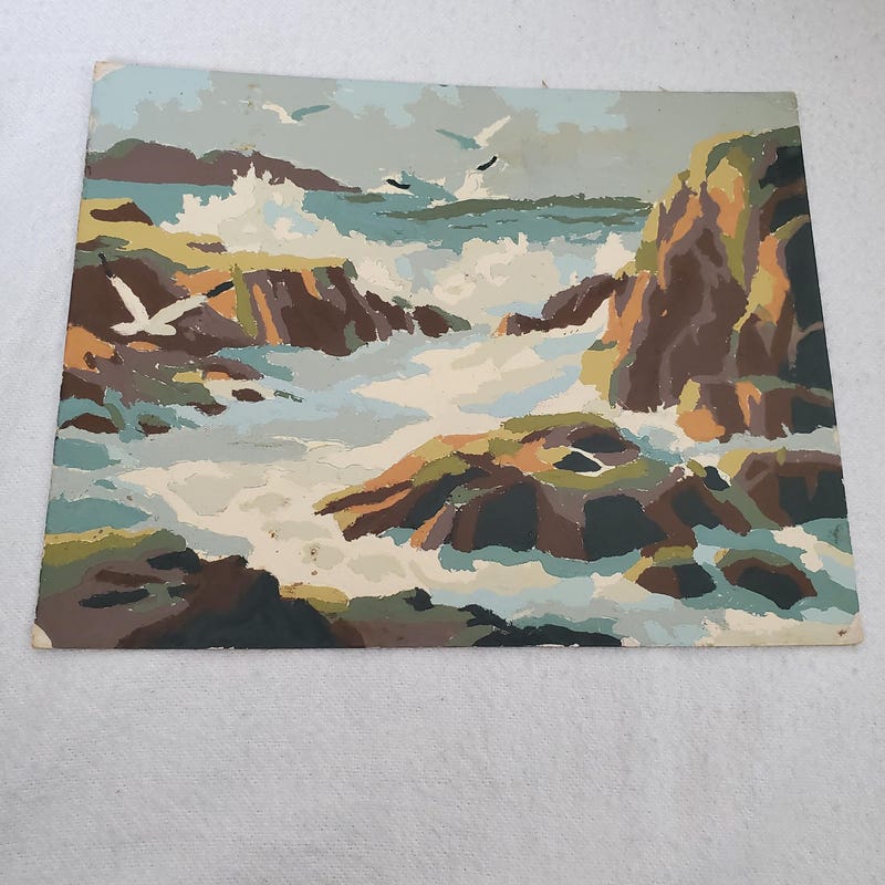 70s Paint by Number - Etsy