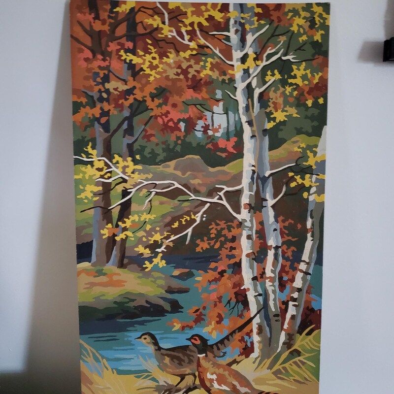 70s Paint by Number - Etsy