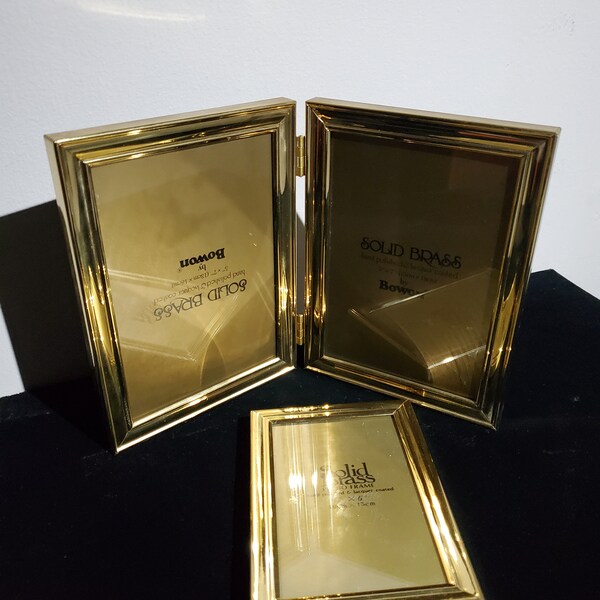 Brass Picture Frame - Etsy