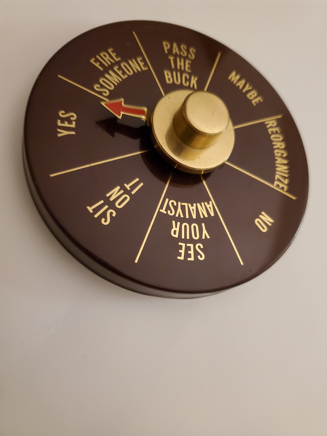 Vintage Decider/spinner/executive Decision - Etsy