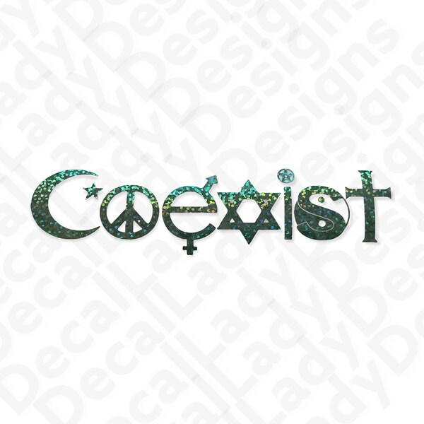Coexist - Etsy