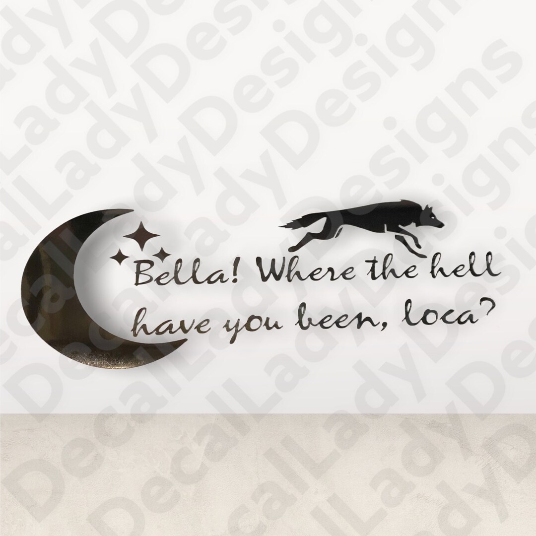 BWTHHYBL Twilight Decal Laptop Window Bumper Sticker - Etsy