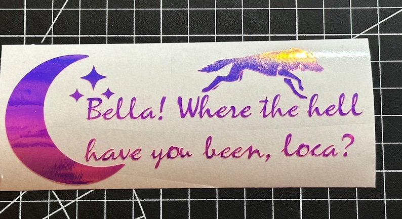 BWTHHYBL Twilight Decal Laptop Window Bumper Sticker - Etsy
