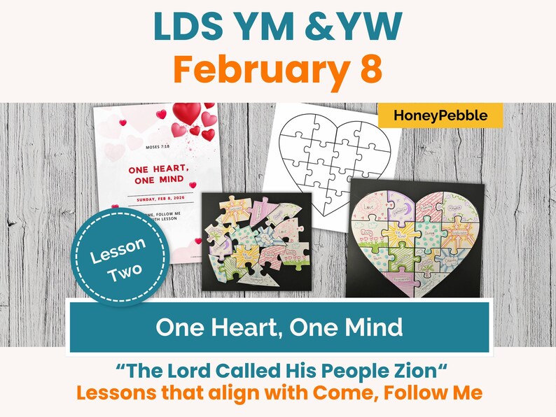 February 8 YM-YW | Come Follow Me Youth Lesson Activities: LDS Old ...