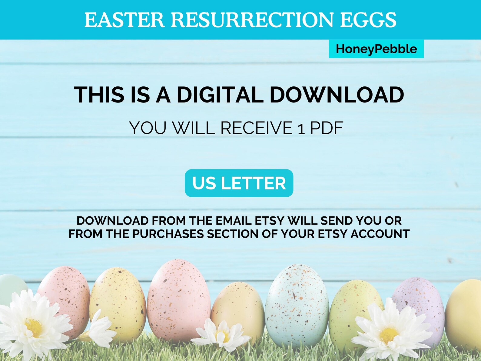 Resurrection Eggs Printable | Easter Christian Activity for Kids | Holy ...