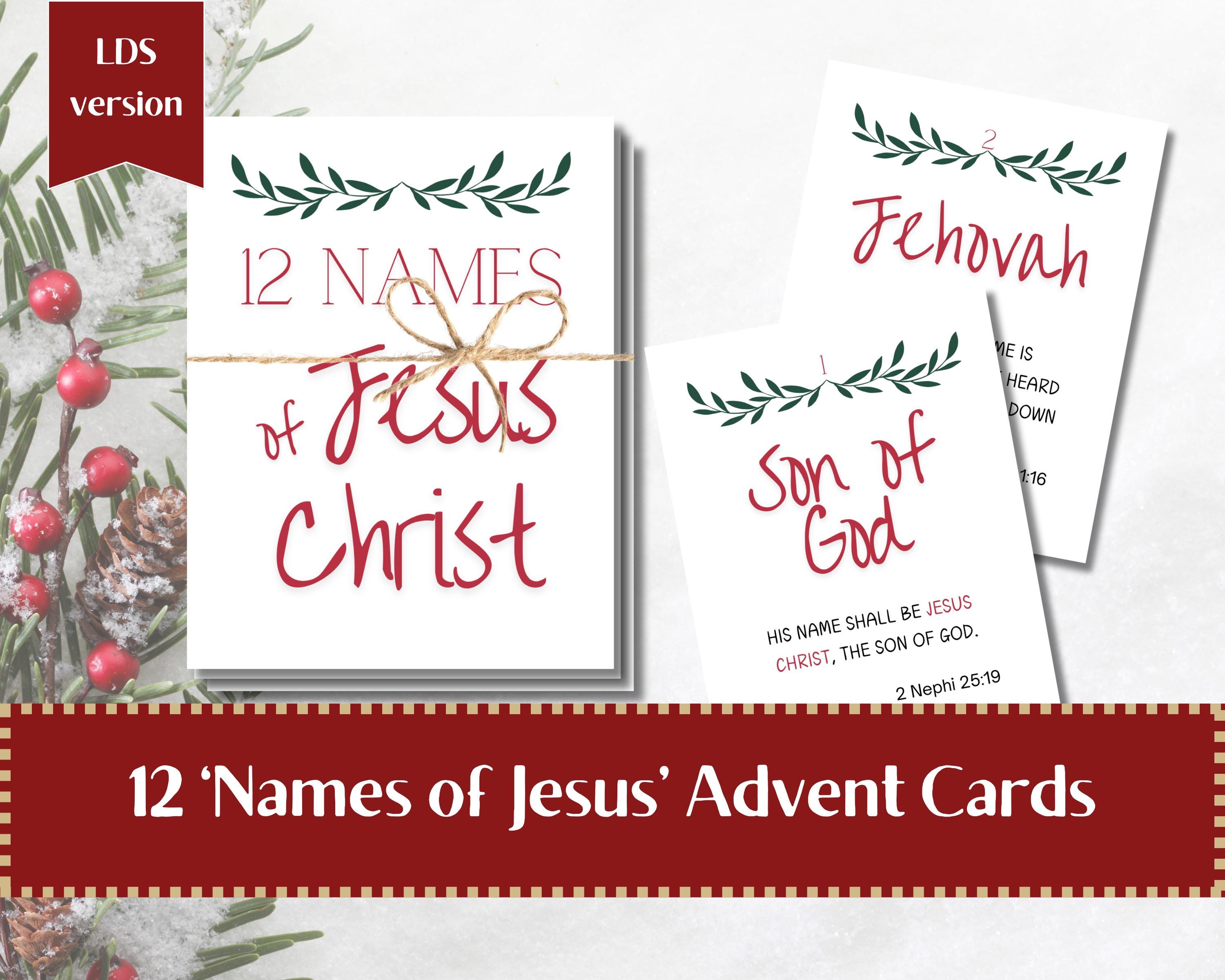 Lds Names Of Christ