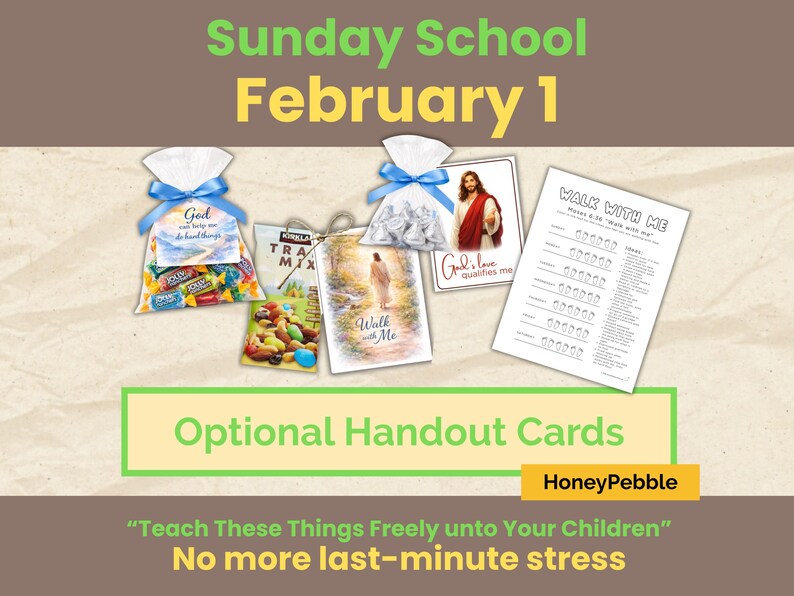 February 1 Come Follow Me Youth Sunday School Lesson Activities: LDS ...