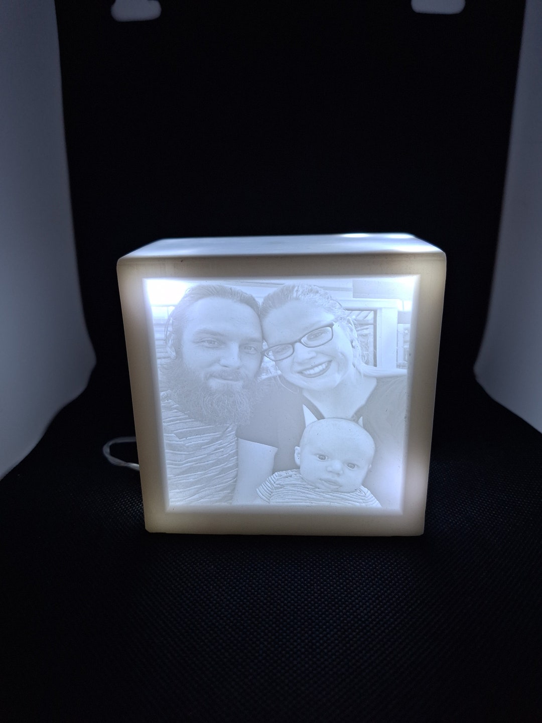 Lithophane Box(two Photo) - Etsy