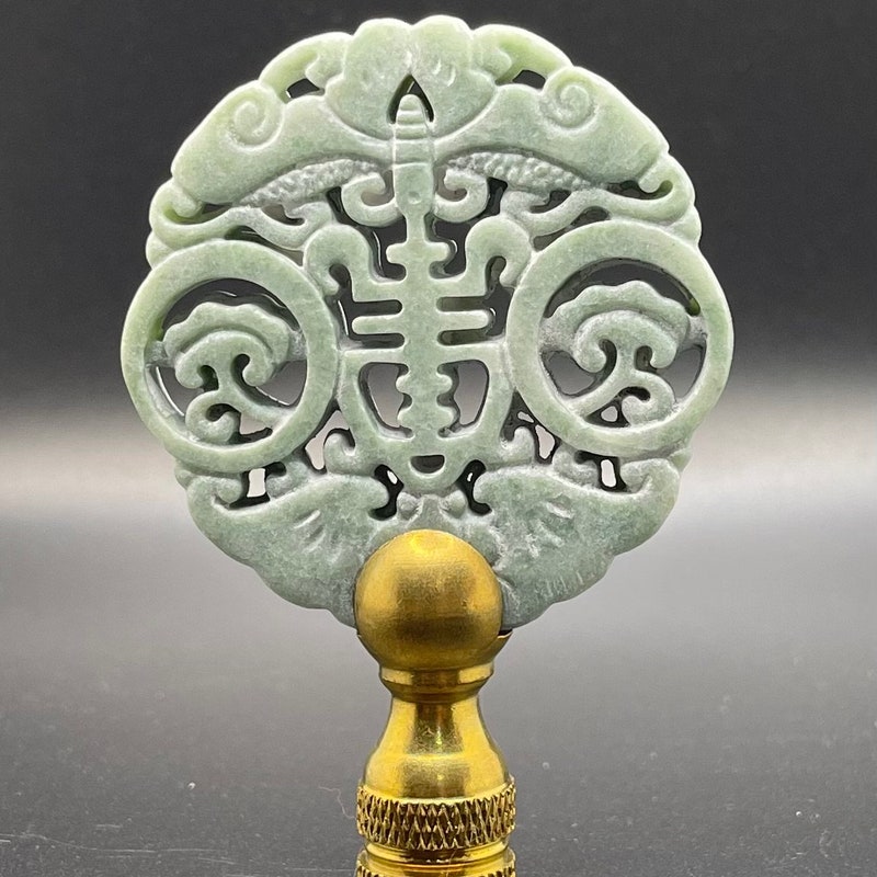 Jade Carved Lamp Finials - Etsy