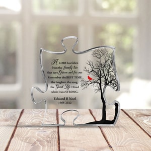 Personalized Acrylic Puzzle, A Limp Has Fallen From the Family That ...