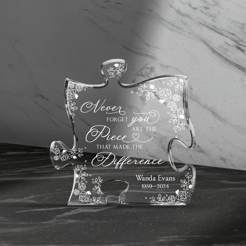 Puzzle Plaque for Wall - Etsy