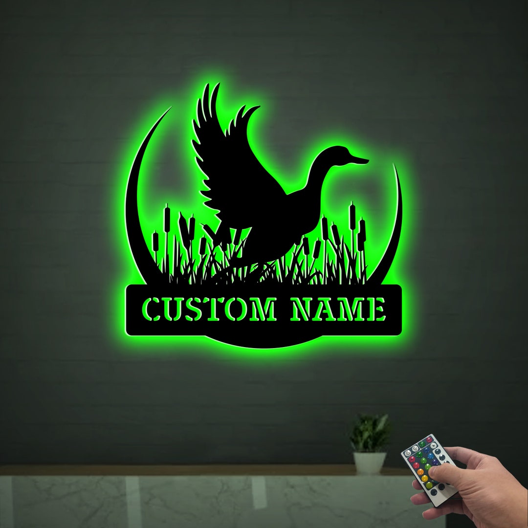 Custom Farm, Metal Wall With LED Light, Gift for Farmer, Farmhouse ...