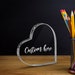 Personalized Acrylic Heart, Design Your Own Heart, Mother's Day Gift ...
