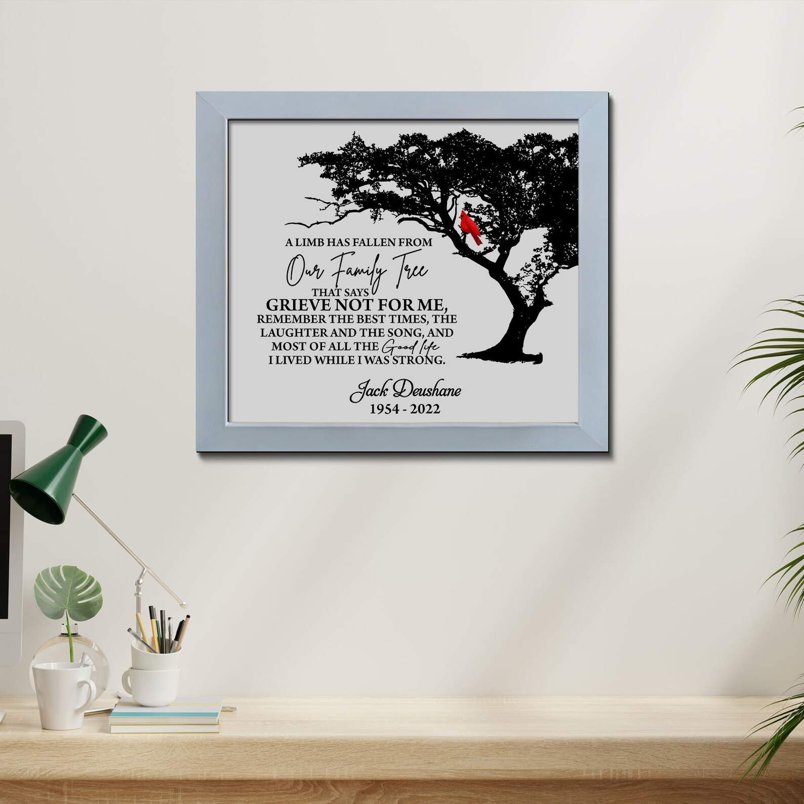 Personalized Shadow Box Sympathy Gift Memorial Shadow Box - Etsy