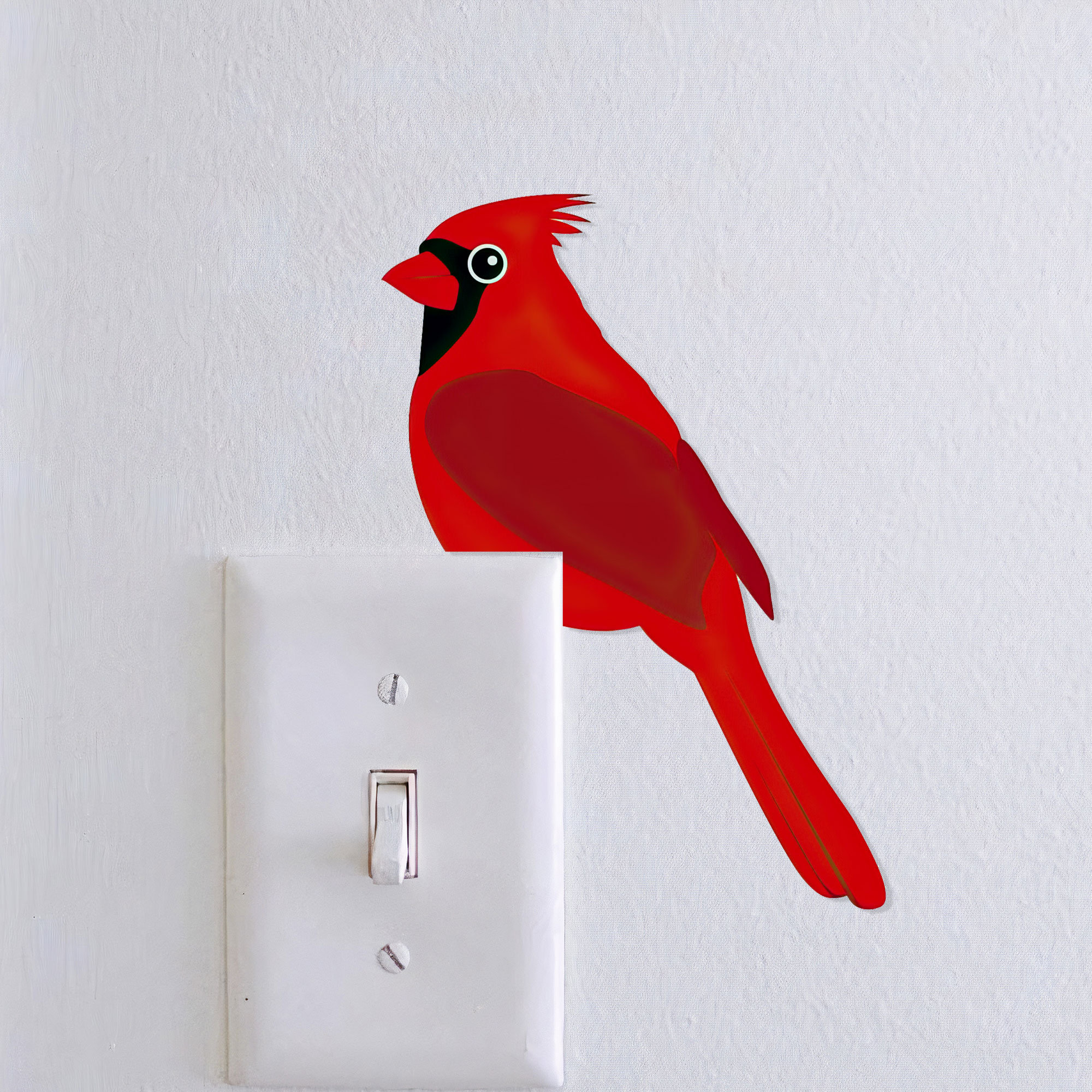 Cardinal Wooden Door Corner Sign, Bird Home Decor - Etsy