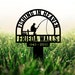 Custom Fishing Heaven Memorial Metal Stake, Fisherman Memorial Sign ...