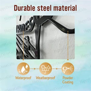 Custom Cheerleading Sign, Metal Wall With LED Light, Cheerleading Gift ...