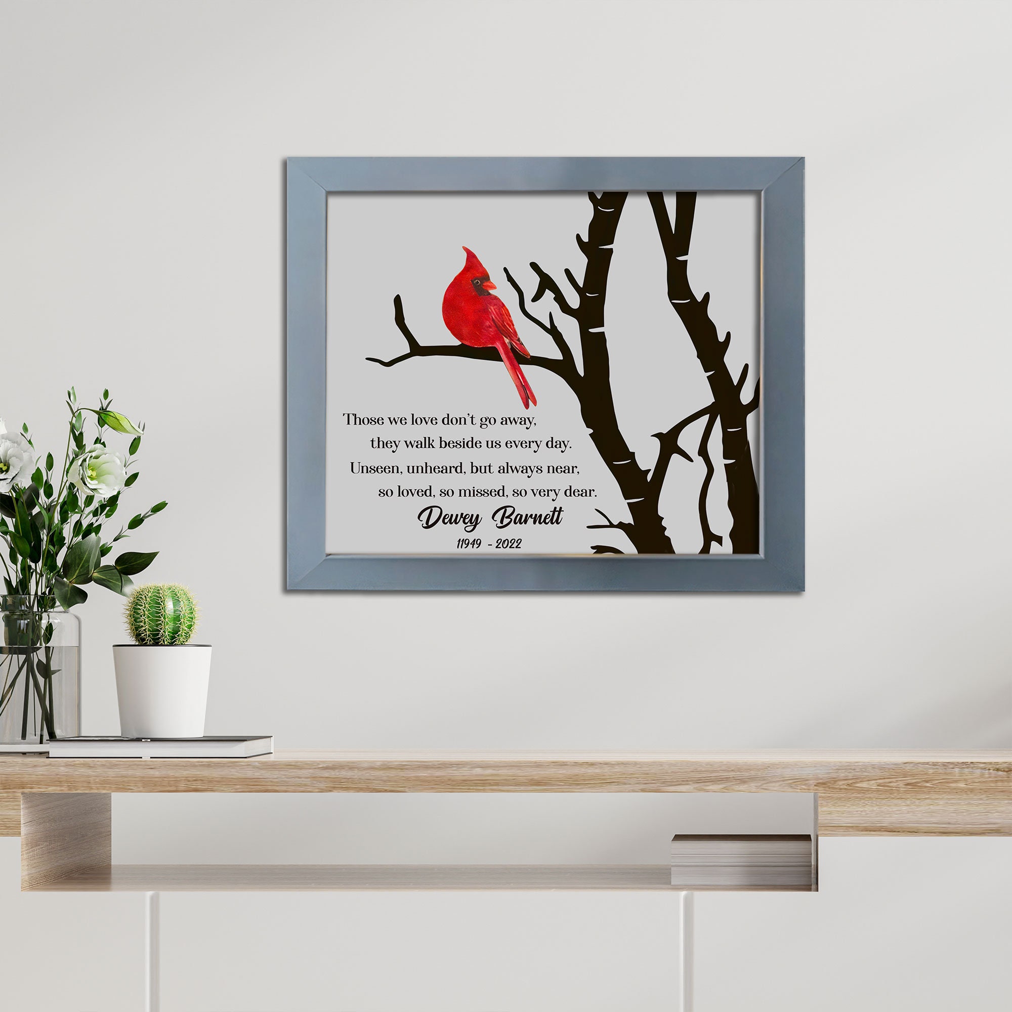 Personalized Shadow Box Condolence Sign Memorial Shadow Box - Etsy