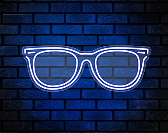 Eyeglasses Neon Sign - Etsy